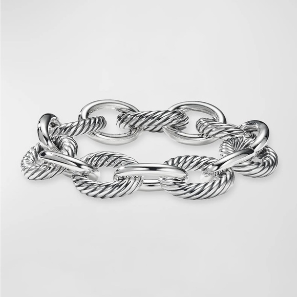 David Yurman | Jewelry | Nwt David Yurman Chain Link Silver Bracelet | Poshmark
